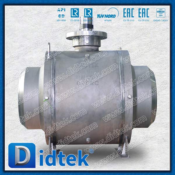 Fully Welded Ball Valve, Integrally Welded Ball Valve - Didtek Valve ...
