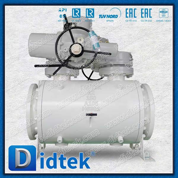 Double Electric Operator Forged DBB Ball Valve - Didtek Valve (TRBV ...