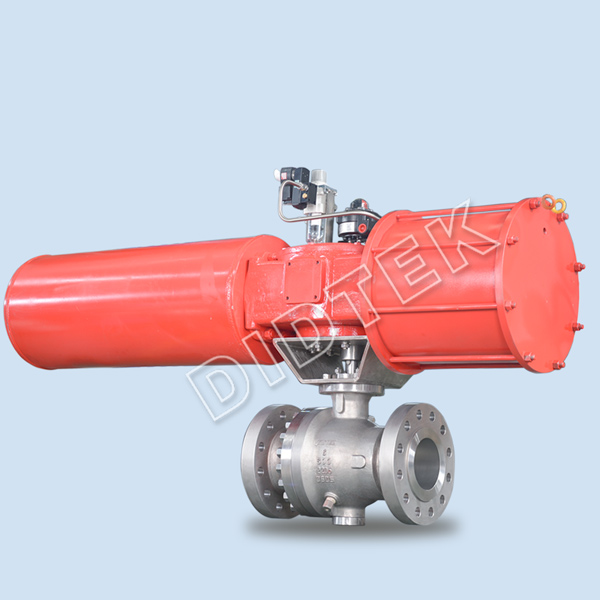 4A Anti-explosion Duplex Pneumatic Ball Valve - Didtek Valve (TRBV ...